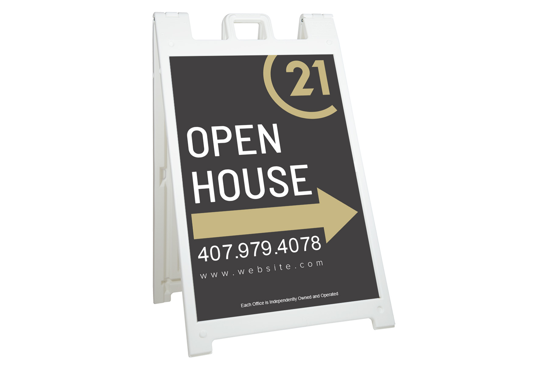 Century 21 | 24x36 Signicade® Deluxe A-Frame signs | AgentStore.com